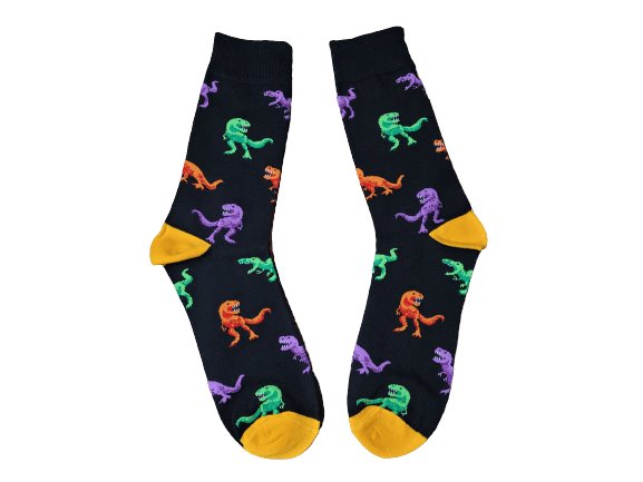 T.Rex Dinosaur Socks | Sockable Fundraising USA – Sockable Fundraising ...